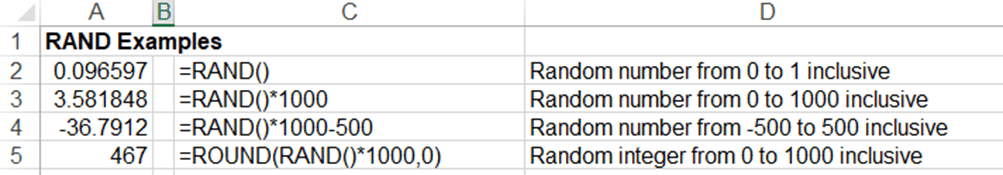 Why use RAND when you have RANDBETWEEN? – Excel for Engineers