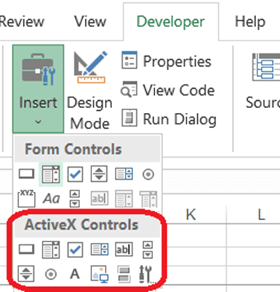 Other ActiveX Controls in Excel Worksheets – Excel for Engineers